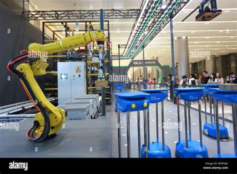 An Intelligent Logistic Warehouse Belonging To Cainiao Via Robotic Arms