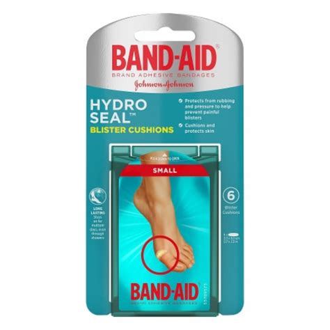 Band Aid® Hydro Seal™ Small Blister Cushions Bandages 6 Ct Ralphs