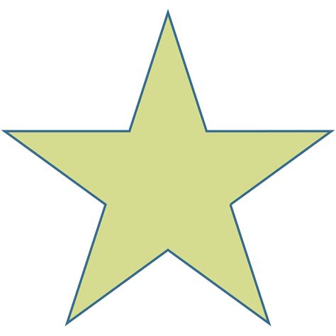 Star Shape Printable