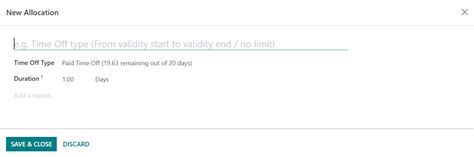 Allocation Requests In Odoo 16 Time Off App Odoo V16 Enterprise