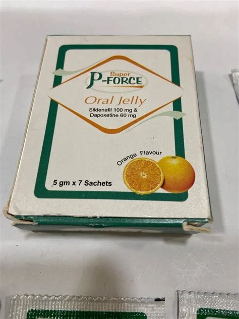 Super P Force Oral Jelly At ₹ 300box Sildenafil Oral Jelly In Nagpur