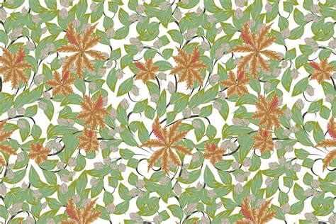 Abstract Floral Vector Pattern Design Graphic By Patternhouse · Creative Fabrica