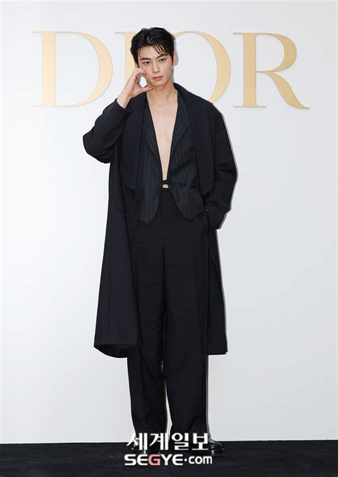 [포토] 차은우 근육질 몸매 깜짝 세계일보