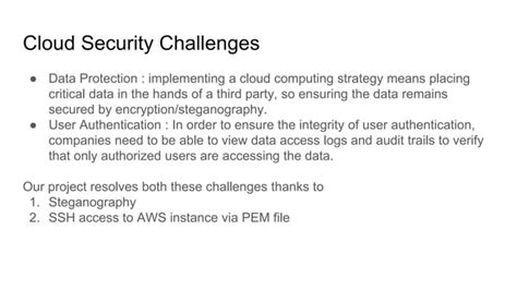 Steganography On Cloud Cloud Computing Ppt