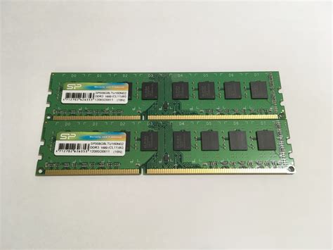 Yahoo オークション 16gb】siliconpower Ddr3 1600 Sdram 8gb×2枚