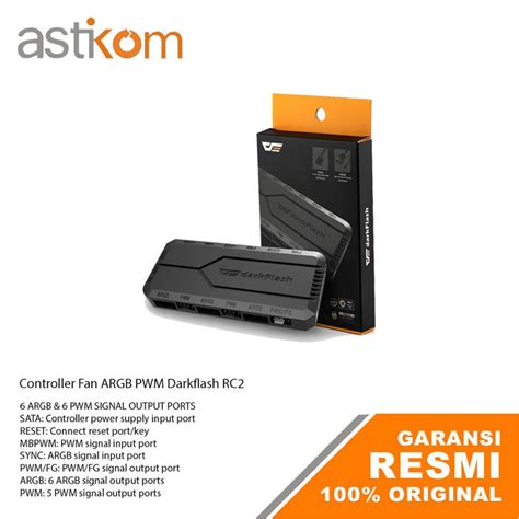 jual jual controller fan argb pwm darkflash rc2 shopee indonesia