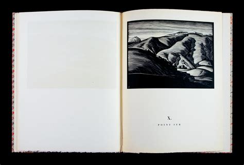 Paul Landacre California Hills And Other Wood Engravings By Paul