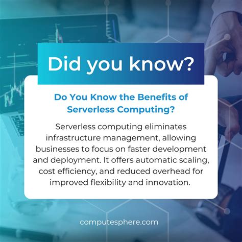 Serverlesscomputing Cloudtech Innovation Efficiency Computesphere