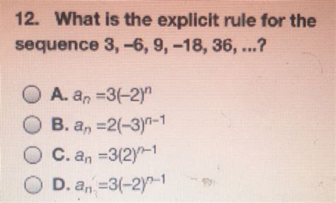 Solved 8 What Is The Sum Of Ten Terms Of A Finite