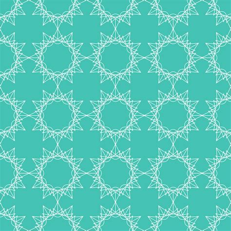 Premium Vector Geometric Turquoise Pattern Abstract Seamless Vector