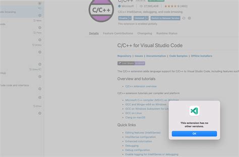 Unable To Downgrade An Extension To A Previous Pre Release Version With Vs Code Insiders · Issue