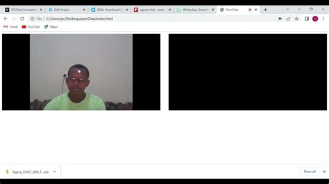 video callin website using html css and js with webrtc mytechnology