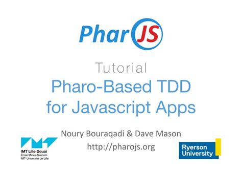pharojs pharo based tdd for javascript applications ppt
