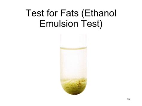 Ethanol Emulsion Test Solution At John Mcginnis Blog