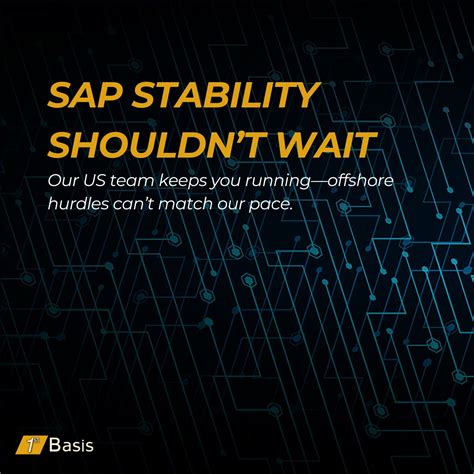 Sap Sapbasis Usit 1st Basis Consulting