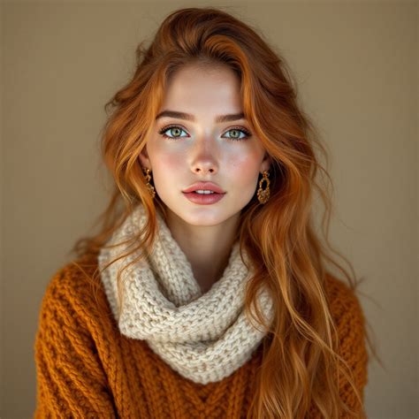 Download Ai Generated Woman Redhead Royalty Free Stock Illustration