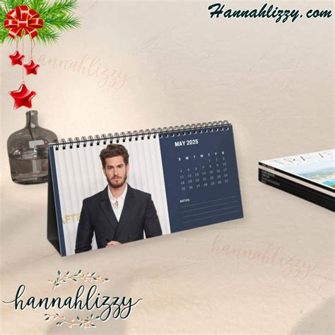 Andrew Garfield 2026 Desk Calendar Hannahlizzy