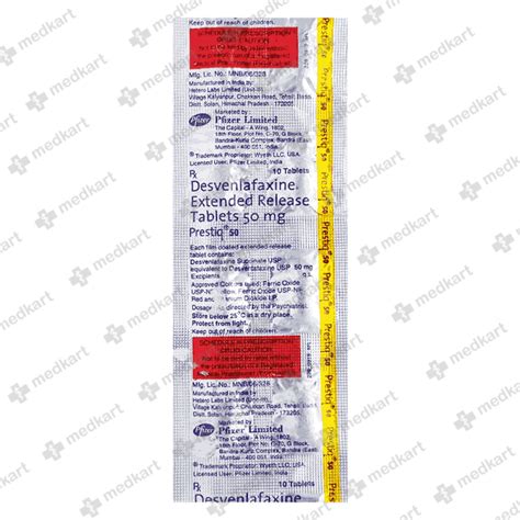 Prestiq 50mg Tablet 10s View Price Combination And Alternatives