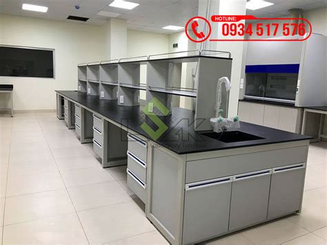Thi công nội thất phòng thí nghiệm Nhà máy sản xuất Dầu nhớt Công ty TNHH Maxihub
