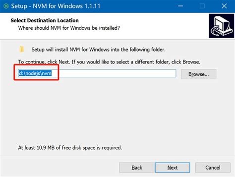 win10通过nvm安装多个版本node js 不灭的火