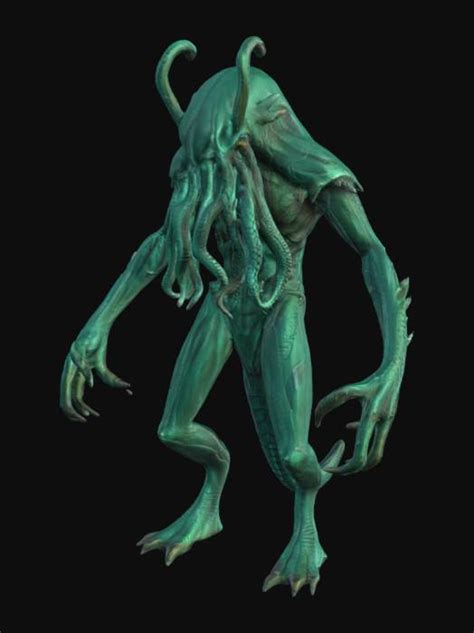 Dagon Lovecraftian Printable Model Download Free 3d Models Generated With Meshy Ai By Scti