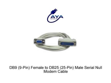 Rs Null Modem Cable Pinout Db To Db
