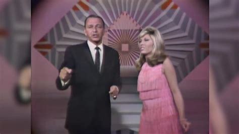 Nancy Sinatra Jr Performs With Father Frank Sinatra Au