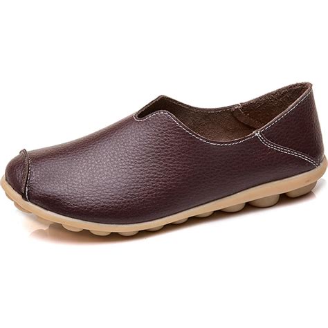 Blisscomfy Wide Toe Box And Wide Size Leather Moccasin Loved Colors