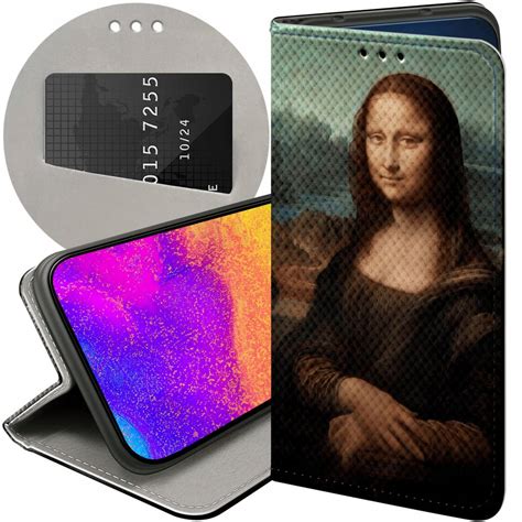 ETUI Z KLAPKĄ DO ZTE BLADE V8 LITE WZORY LEONARDO DA VINCI MONA ŁASICZKA ZTE Sklep EMPIK COM