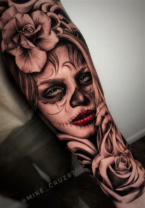 Celebrate Life And Death With These Awesome Day Of The Dead Tattoos