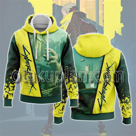 Cyberpunk 2077 Poster Hoodie Otakuplan