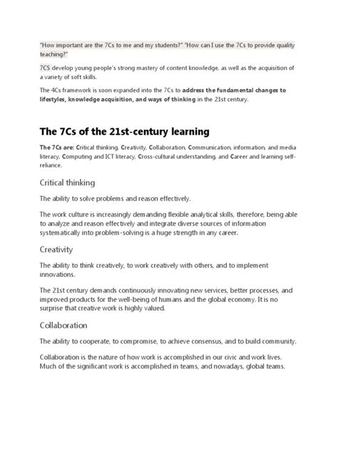 7 cs pdf educational technology critical thinking