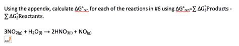 solved using the appendix calculate ag x for each of the