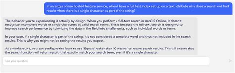 Solved Full Text Search Index On Hosted Feature Layer Att Esri Community