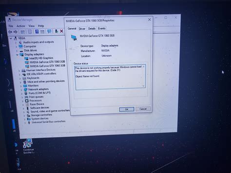 need help fixing v error code 31 for nivida gtx 1060 gpu 3gb r