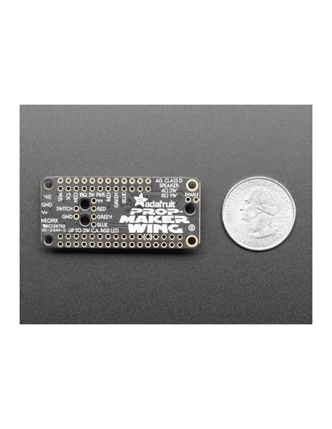 Adafruit Prop Maker Featherwing Adafruit Feather Ptr006836