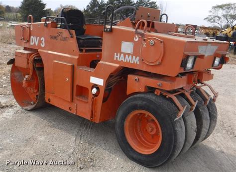 Hamm Dv3k Combination Roller In Topeka Ks Item Df1562 Sold Purple Wave