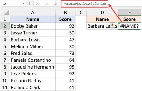 What Does Name Mean In Excel How To Fix Name Error Earn And Excel