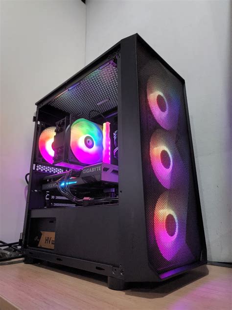 Comex Special Intel I5 12400f Rtx 3060 Custom Gaming Pc Max Out
