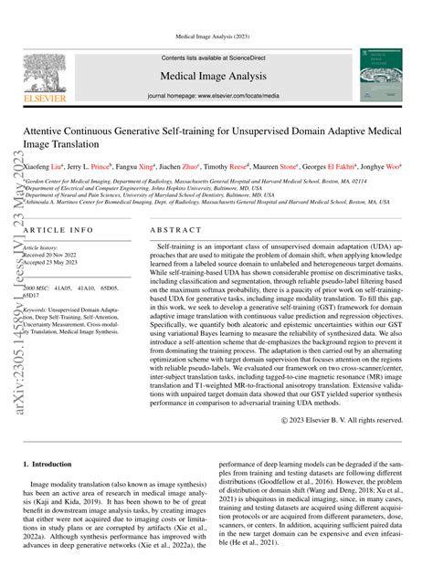 Pdf Attentive Continuous Generative Self Training For Unsupervised