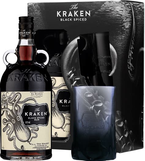 Kraken Rum 40 Korenistý Rum S Pohárom Svet Nápojov