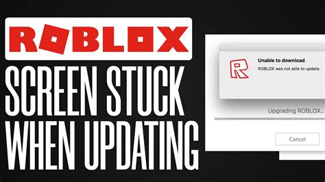 How To Fix The Roblox Screen Stuck When Updatinginstalling Step By Step Youtube