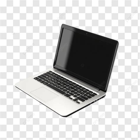 빈 화면을 갖춘 현대적인 흰색 화면을 갖춘 혁신적인 노트북 디스플레이 영상 편집 사진 편집 콘텐츠 제작 Png 일러스트 및 이미지 에 대한 무료 다운로드 Pngtree