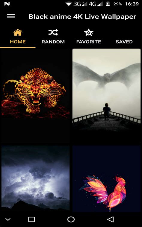 Black Live Wallpapers For Android Gold Airy Fabric Dark Mode Vivo