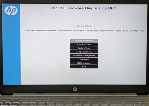 Hp Laptop F2 Hardware Diagnostics Uefi Error Laptops And Pre Built