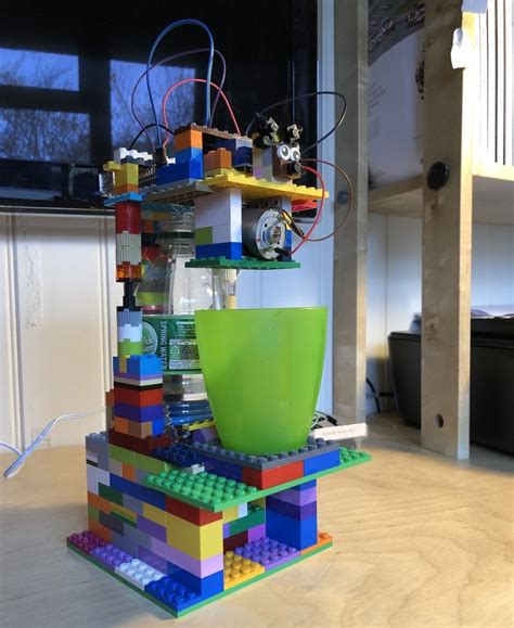 Voice Controlled Drink Dispenser Built With Lego And A Raspberry Pi