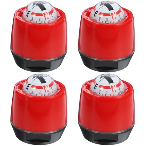 Unbranded 4pcs Car Compass Navigation Compass Direction Indicate