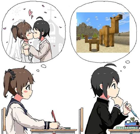 i made some minecraft camel memes lgbt amino