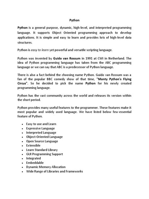 Introduction To Python Programming 1624291133856 Pdf Python Programming Language