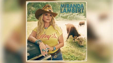 Miranda Lambert Previews ‘postcards From Texas With Alimony” Ct40